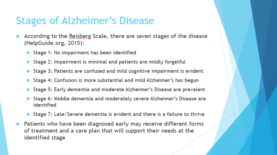 Alzheimer's Disease, Power Point Presentation With Speaker Notes Example